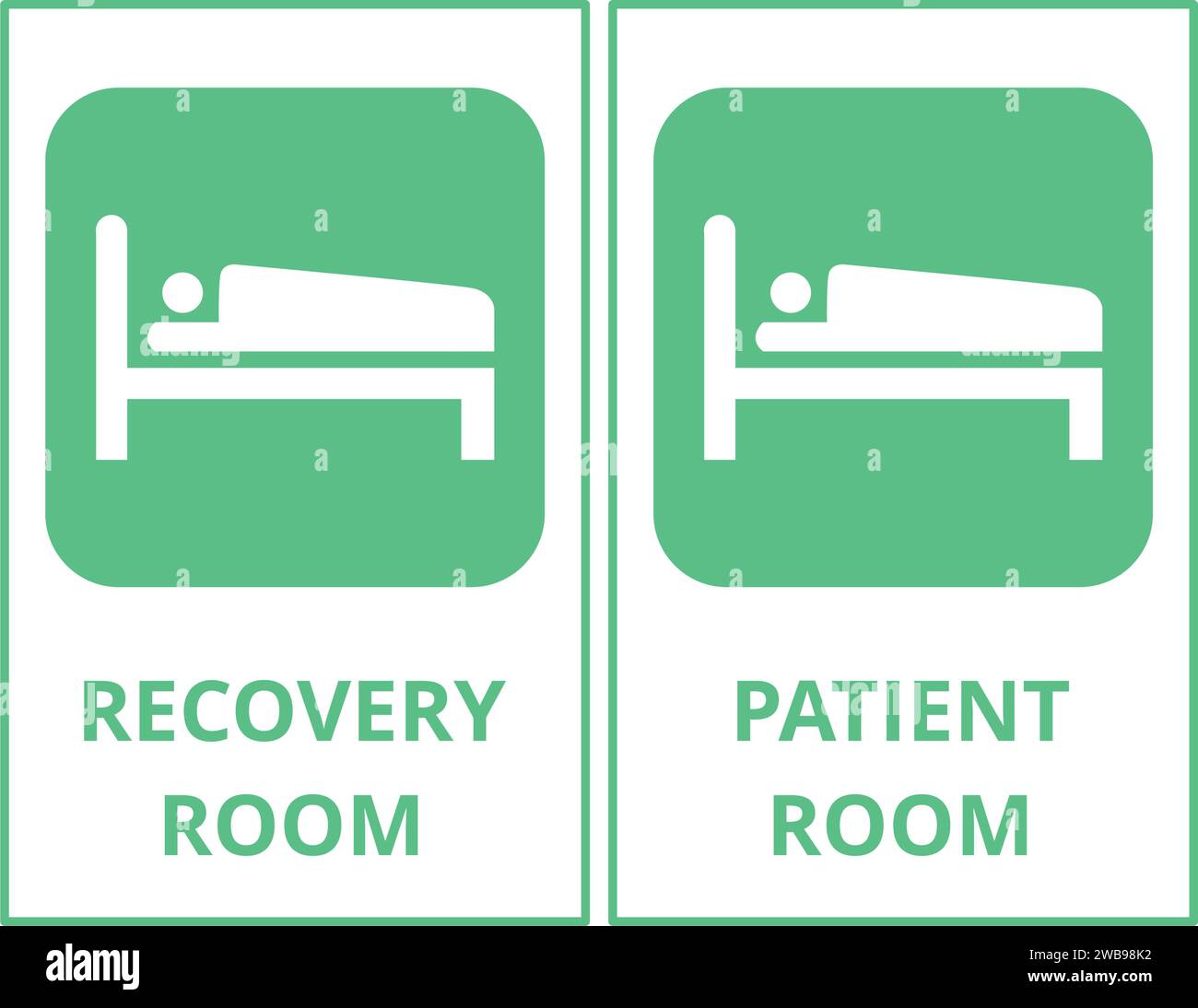Patient recovery room Stock Vector Images - Alamy