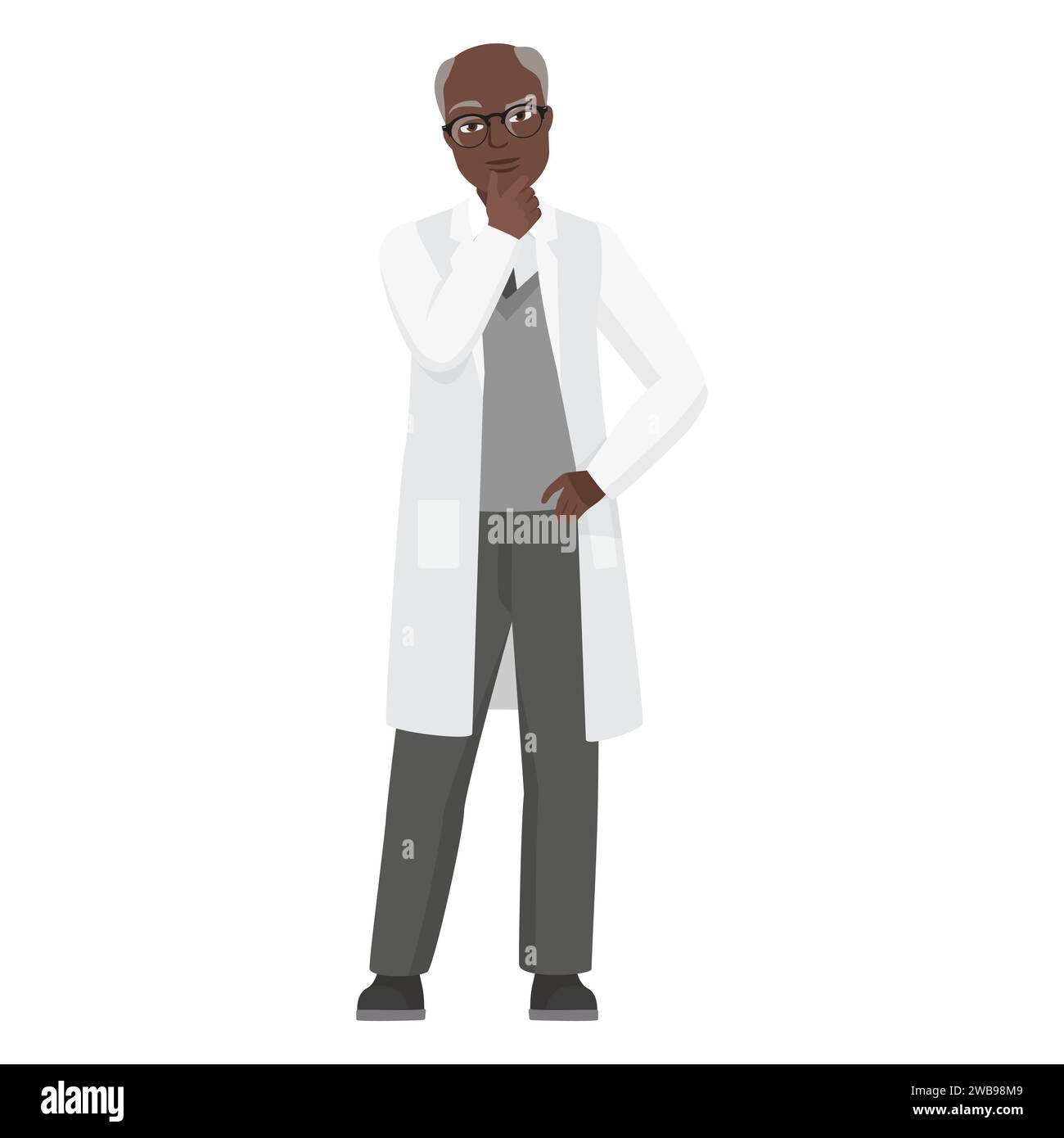 Confused Doctor Clipart