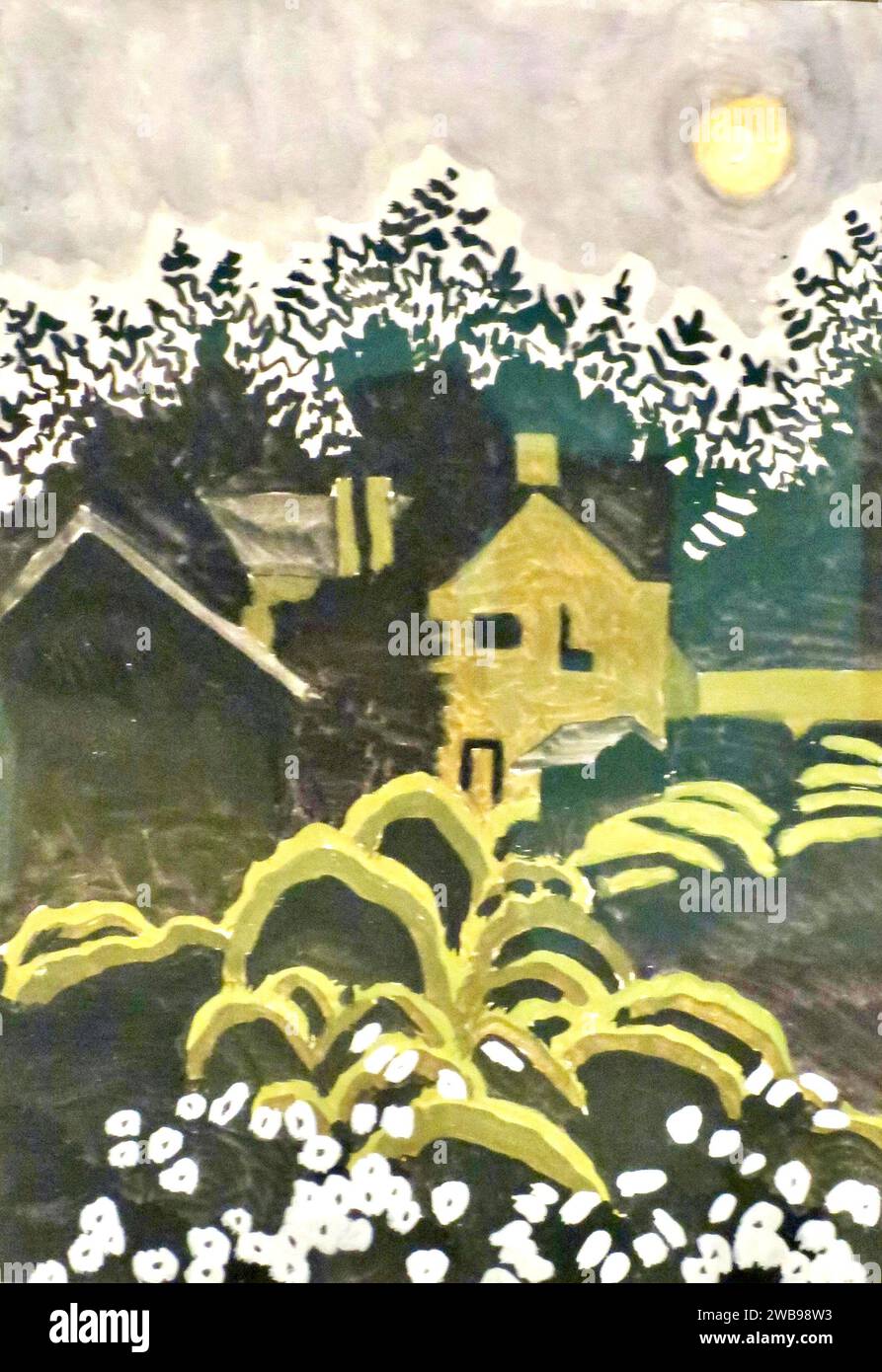 Twilight painting hi-res stock photography and images - Alamy