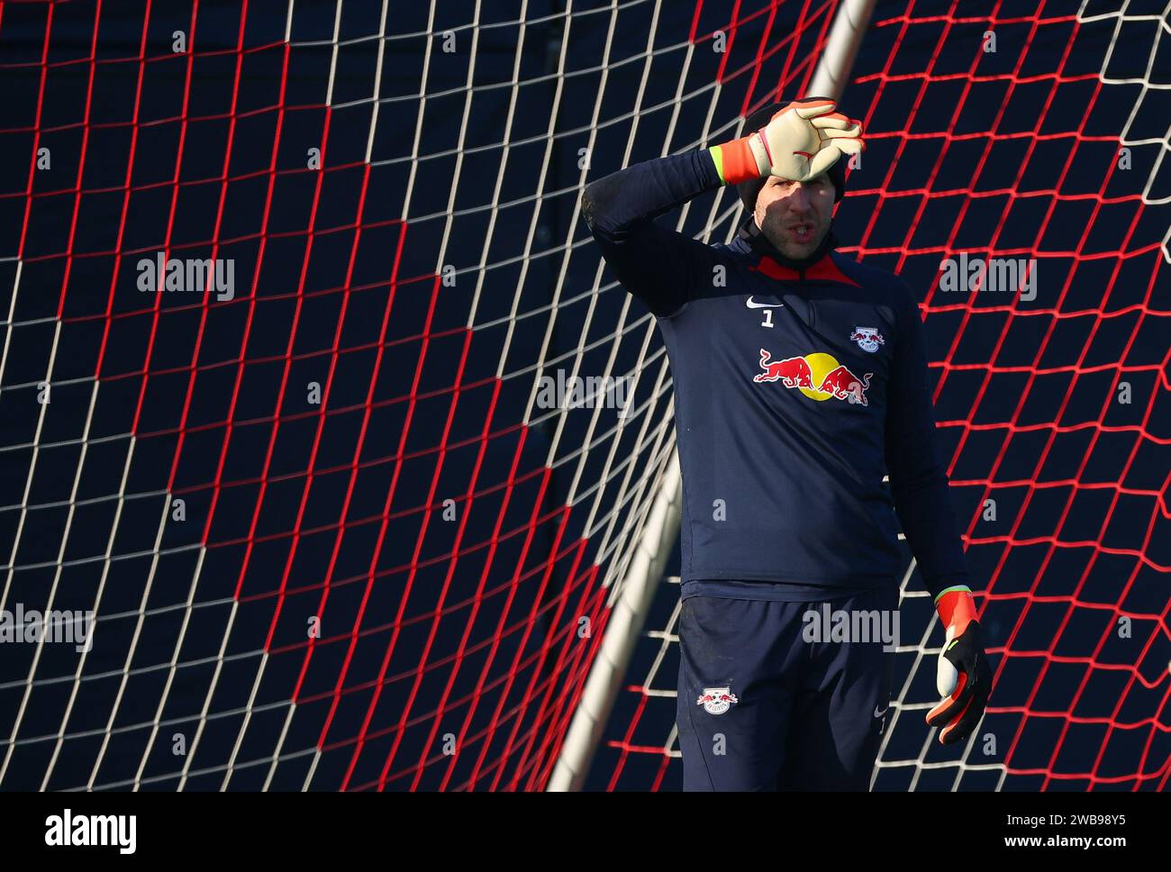Leipzig, Germany. 09th Jan, 2024. Soccer, Bundesliga, RB Leipzig ...