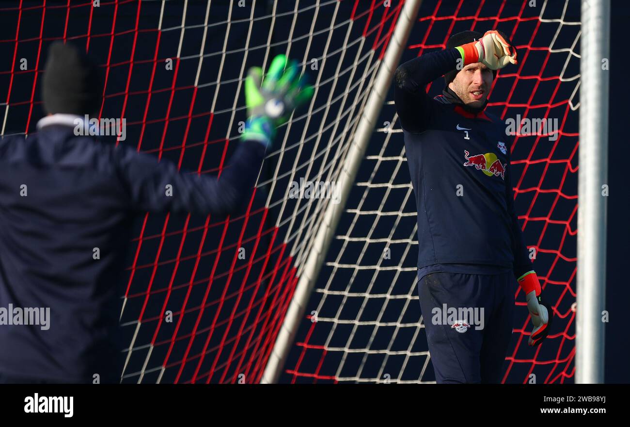 Leipzig, Germany. 09th Jan, 2024. Soccer, Bundesliga, RB Leipzig ...