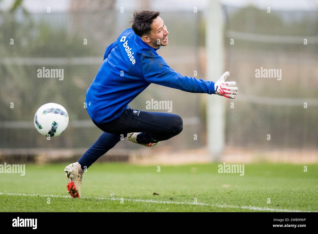 Oliva, Spain. 09th Jan, 2024. Daniel Schmidt pictured in action during ...