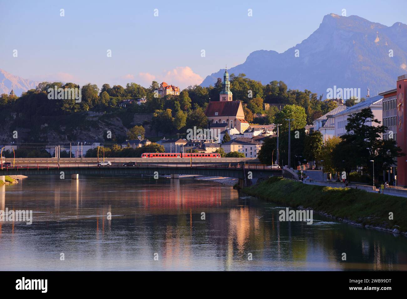 Austria salzburg monchsberg hill hi-res stock photography and images ...