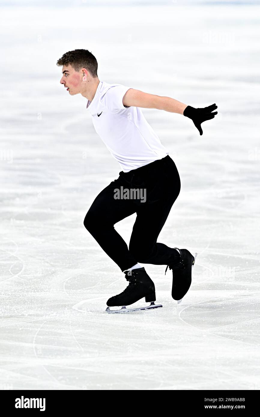Kaunas, Lithuania. 09th Jan, 2024. David SEDEJ (SLO), during Men ...