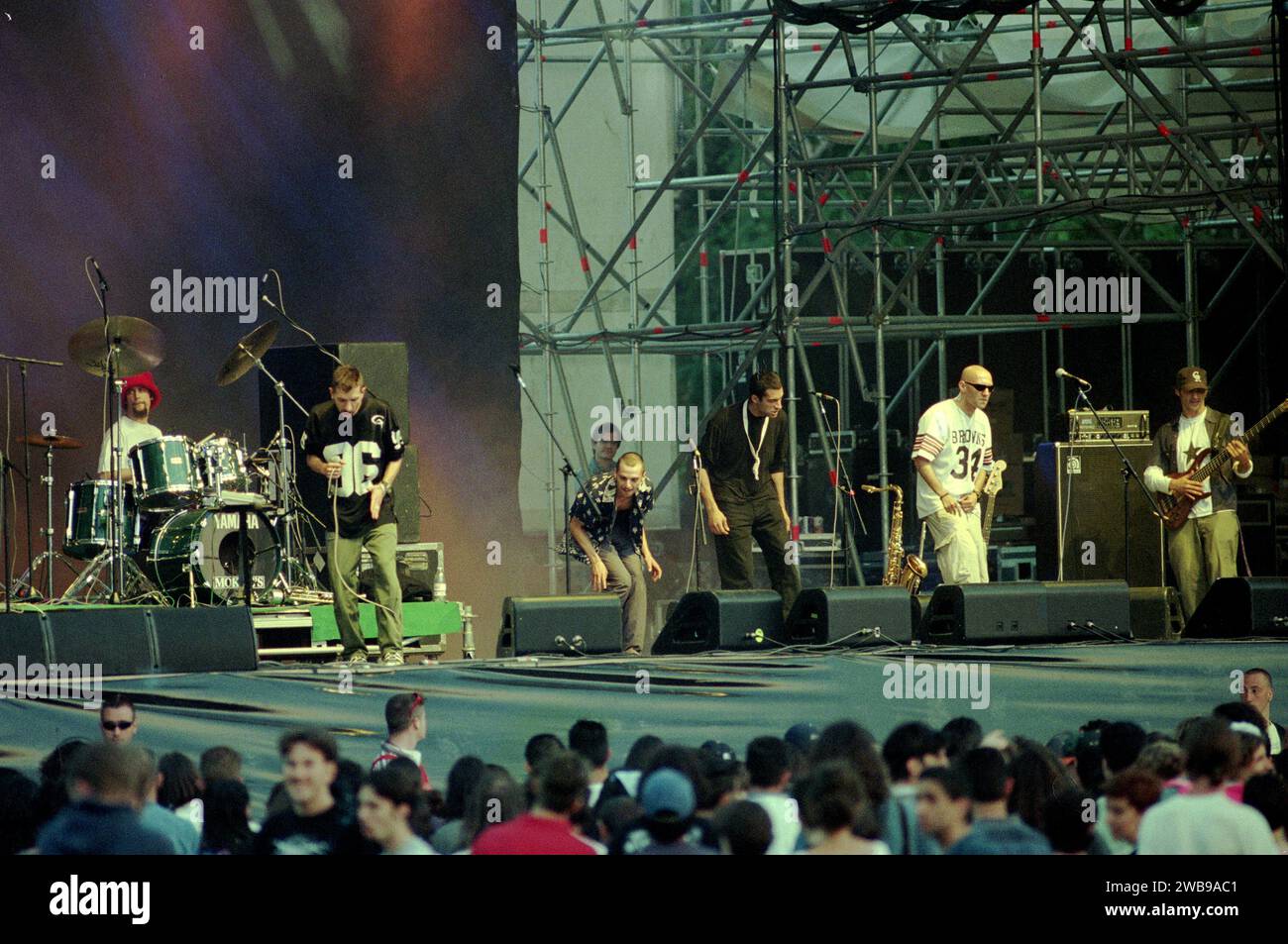 Milan Italy 1996-06-28 : The Casino Royale group during the Sonoria ...