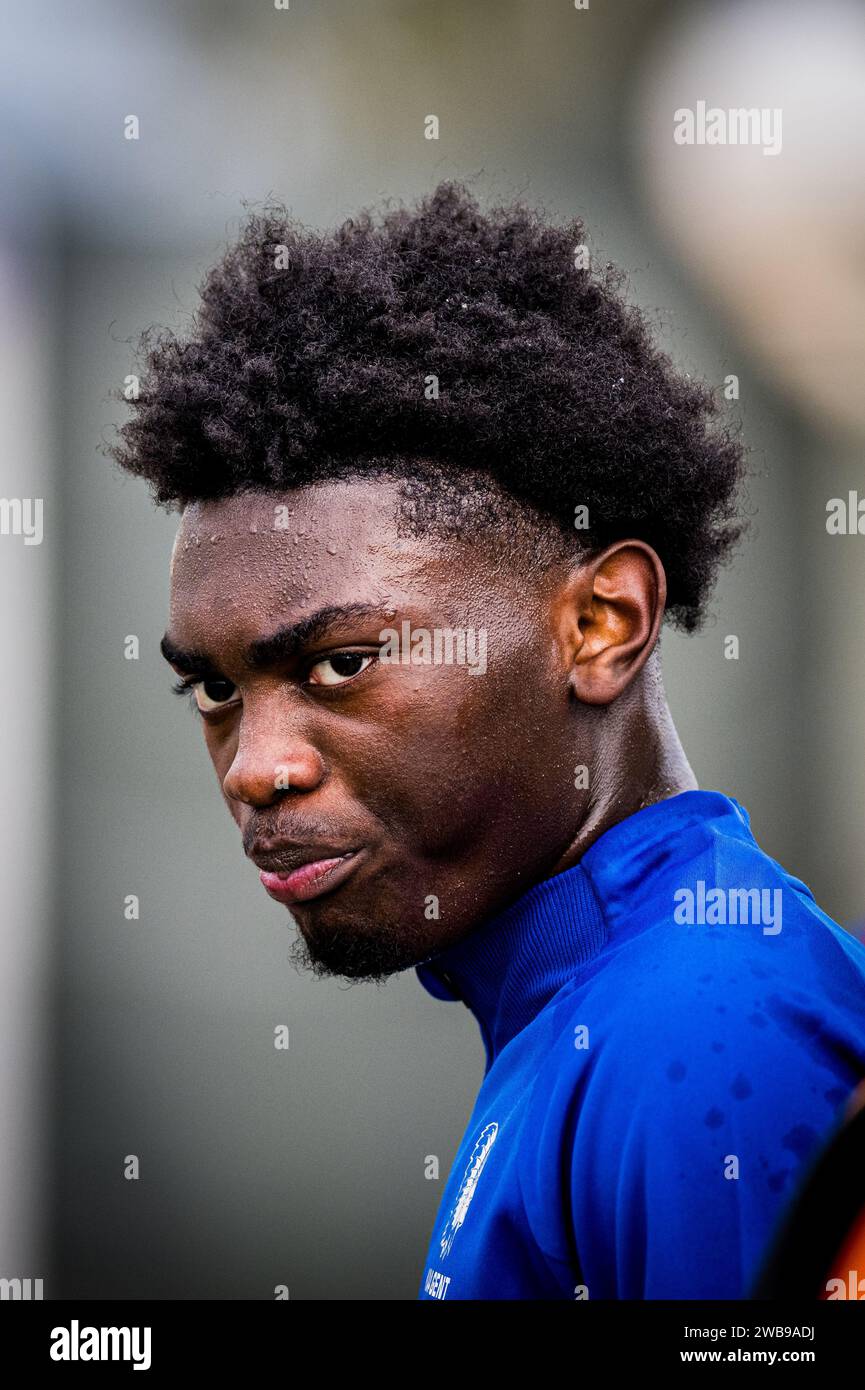 Oliva, Spain. 09th Jan, 2024. Jorthy Mokio pictured in action during the winter training camp of ...