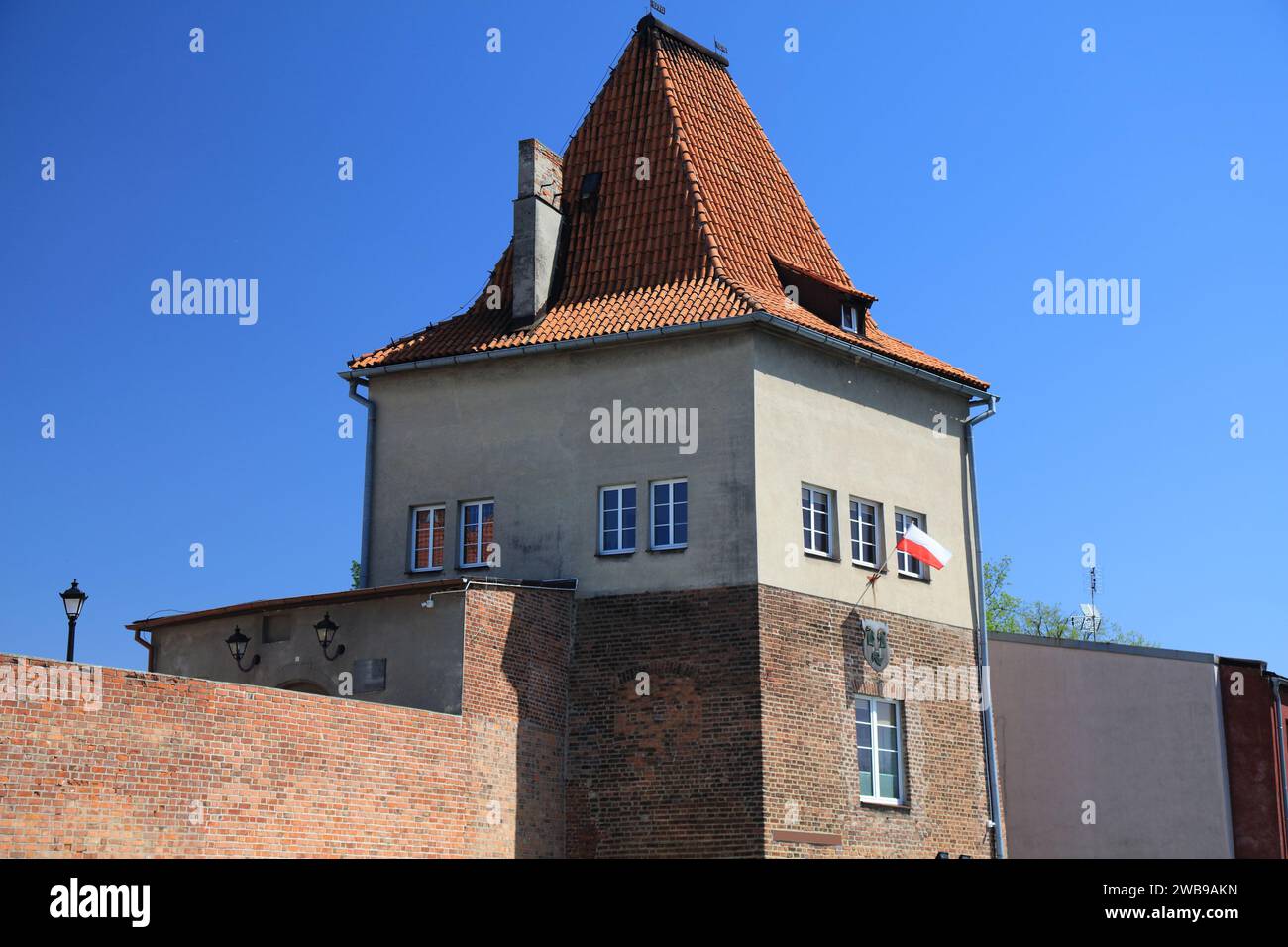 Kedzierzyn-Kozle, city in Poland. Historic castle of Kozle district ...