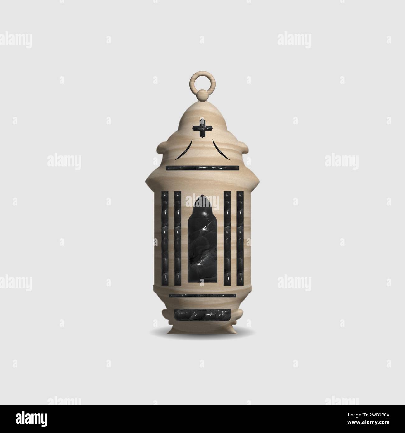 3d vintage islamic lantern design illustration Stock Vector Image & Art ...