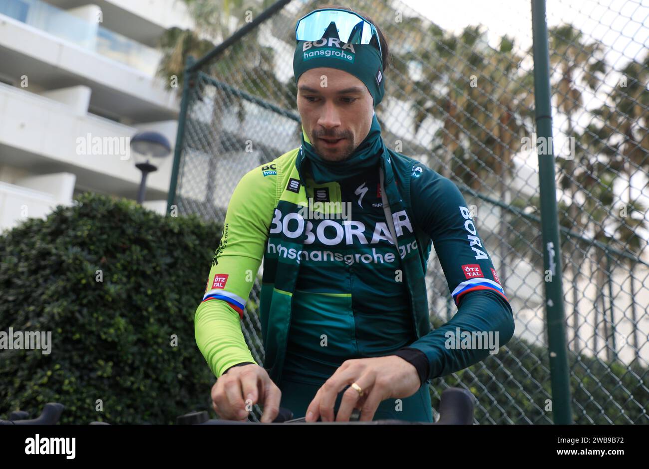 Spain. 09th Jan, 2024. Primoz Roglic, cyclist from Slovenia for Bora ...