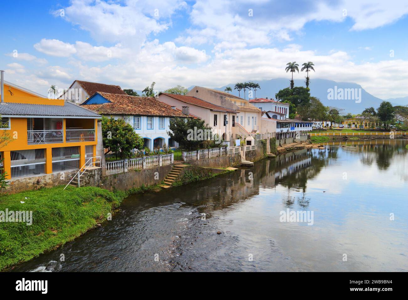 Morretes, Brazil. Old colonial town in the State of Parana Stock Photo ...