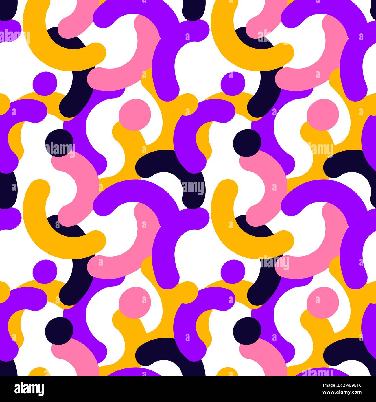 Creative geometric colorful bright background. Seamless pattern with ...