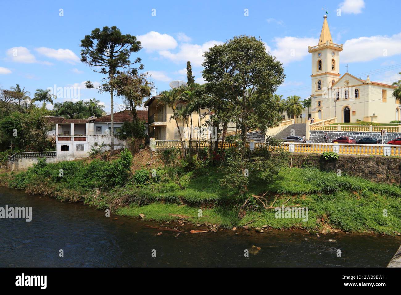 Morretes, Brazil. Old colonial town in the State of Parana Stock Photo ...