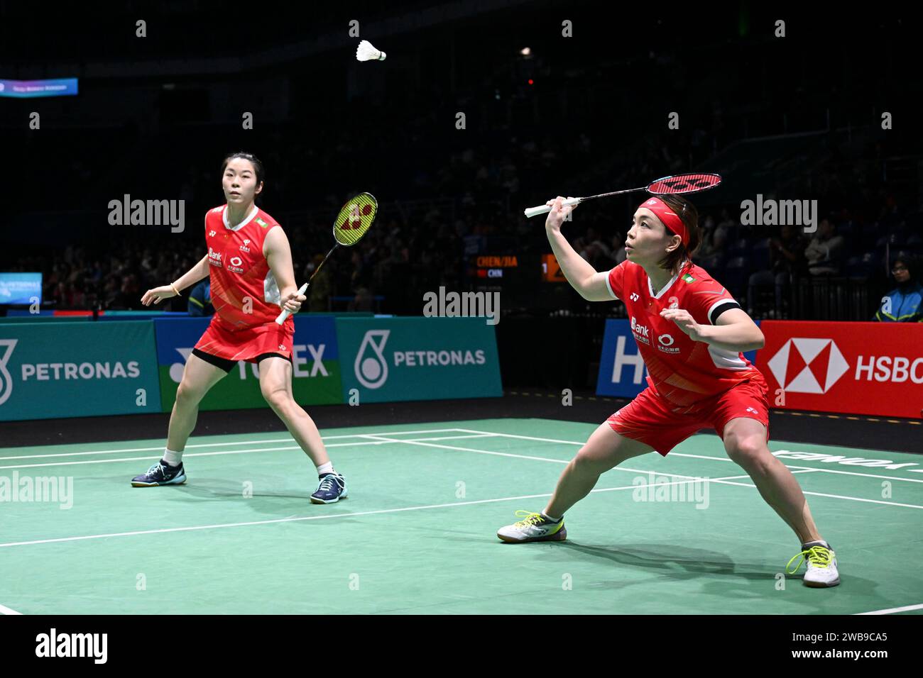 Kuala Lumpur, Malaysia. 9th Jan, 2024. Chen Qingchen (R)/Jia Yifan ...