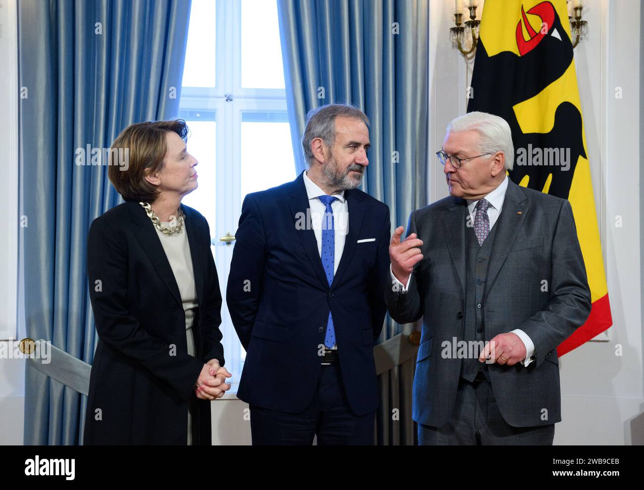 Berlin, Germany. 09th Jan, 2024. Federal President Frank-Walter ...
