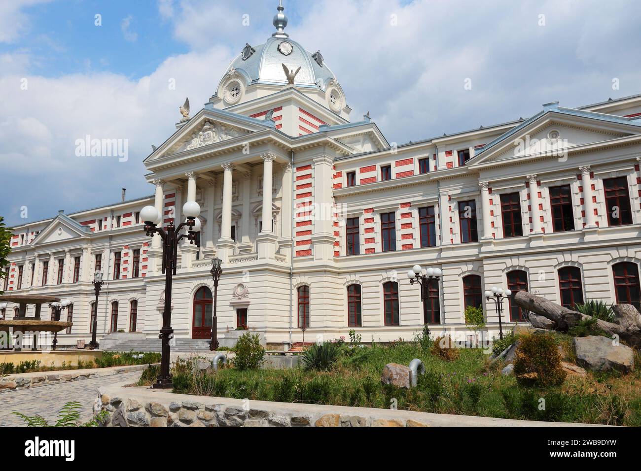 Bucharest, Romania - Coltea University Hospital monumental architecture ...