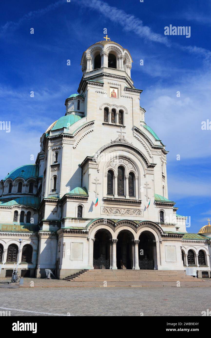 Bulgaria - Sofia Cathedral of St. Alexander Nevsky. Balkan landmarks ...