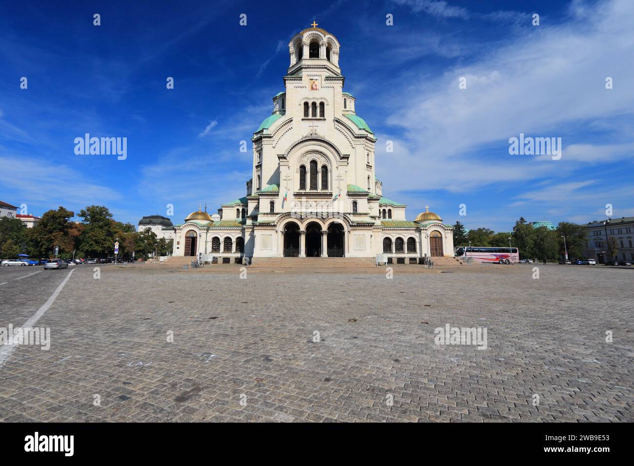Bulgaria - Sofia Cathedral of St. Alexander Nevsky. Balkan landmarks ...