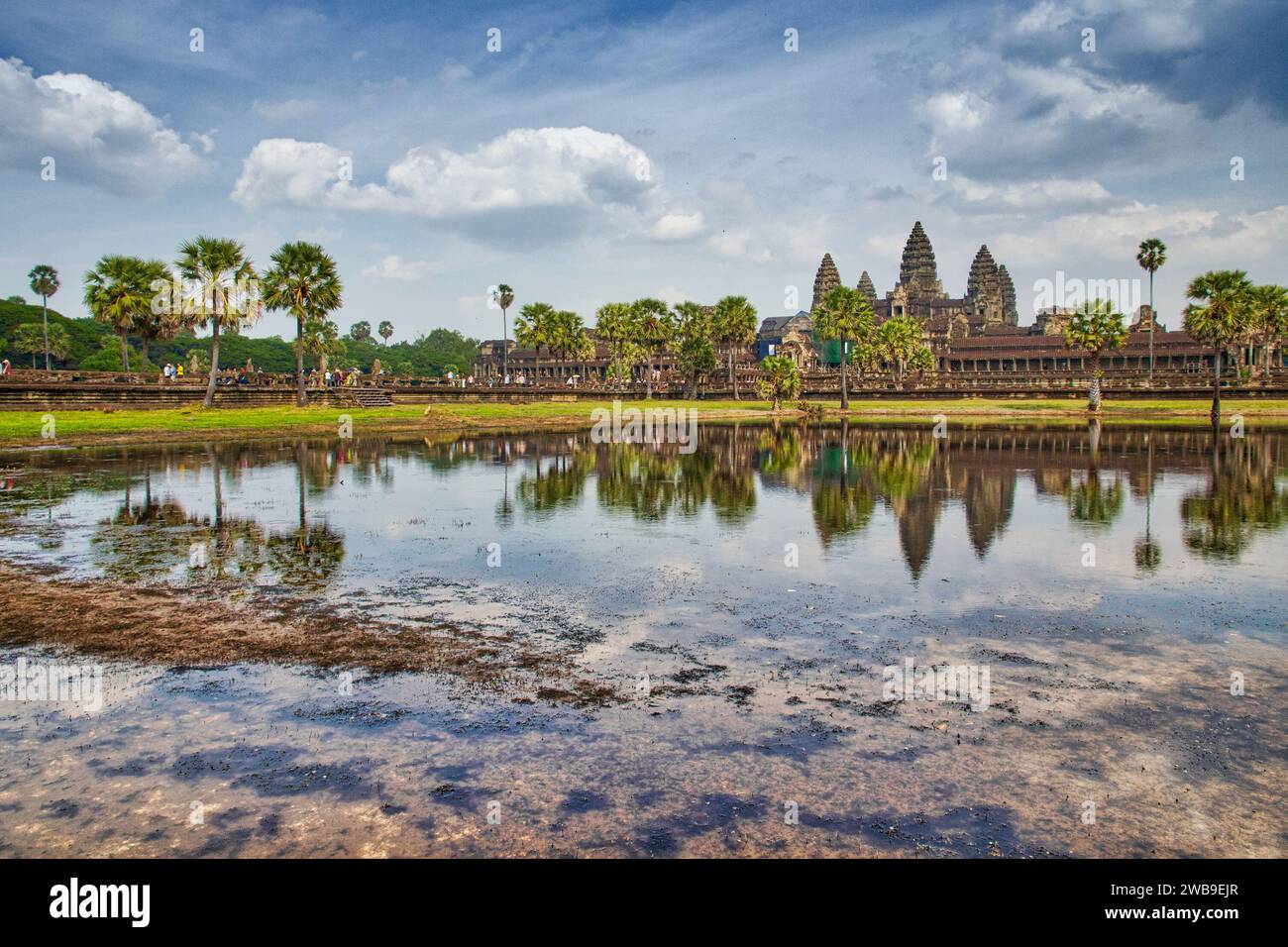 Angkor Wat - Khmer temple in Cambodia. UNESCO World Heritage Site Stock ...