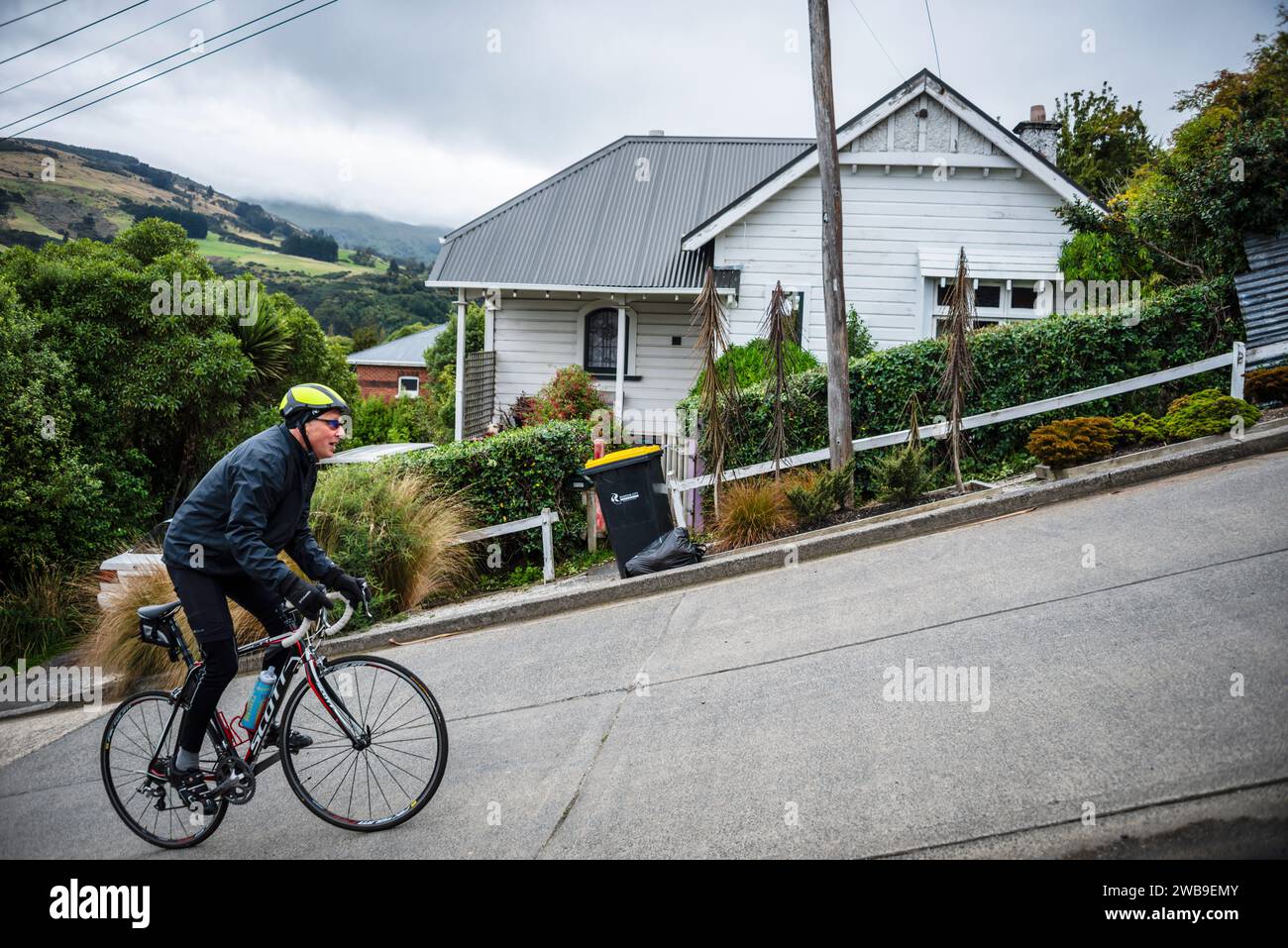 Baldwin street new zealand hi-res stock photography and images - Alamy