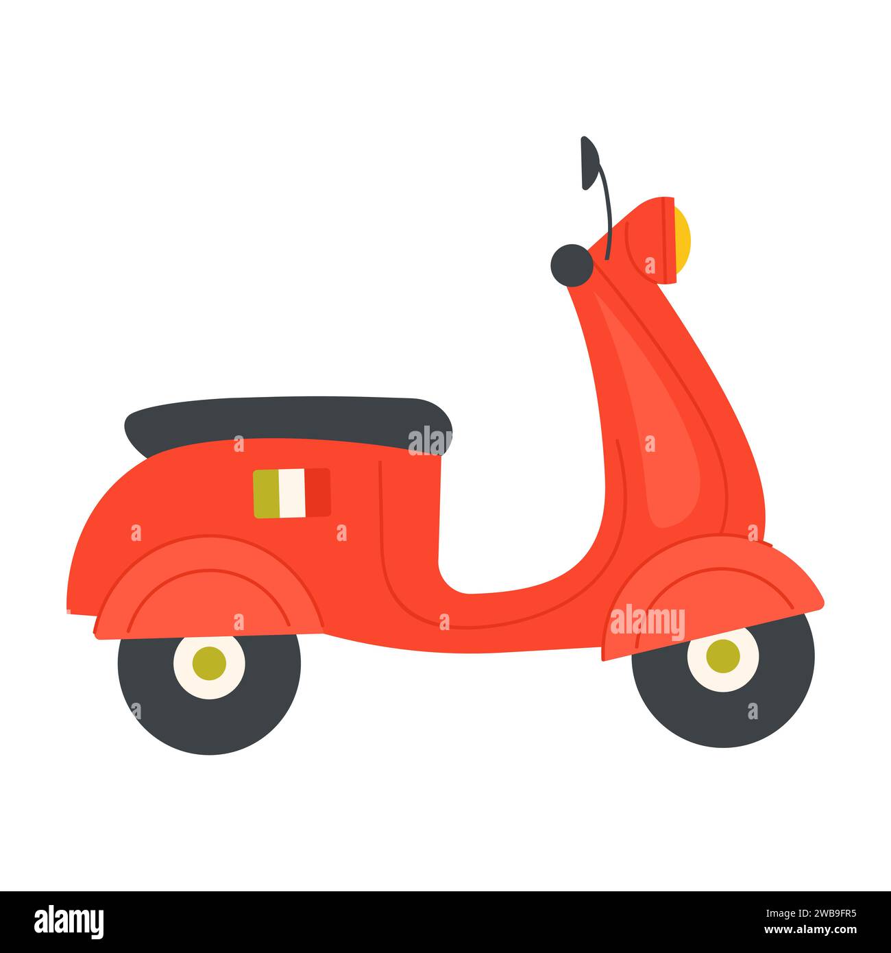 Italian scooter transportation. Traditional urban transport, italian ...