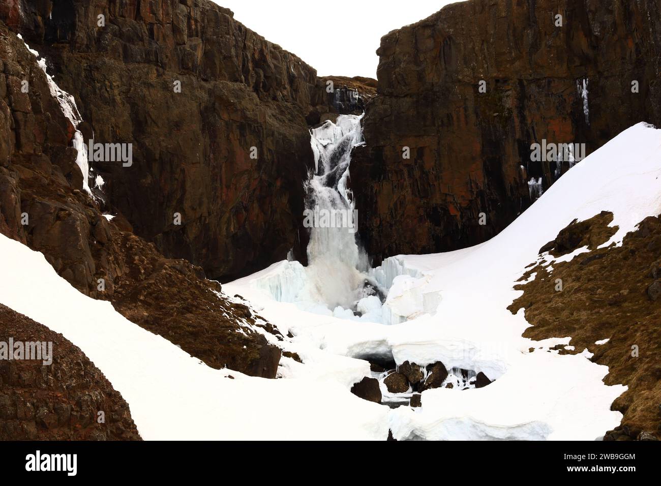 Fardagafoss is a waterfall located just outside of Egilsstaðir on the ...