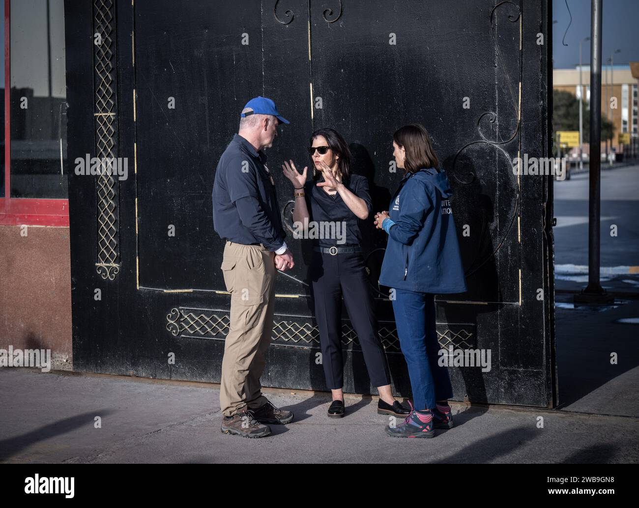 Rafah, Egypt. 09th Jan, 2024. Annalena Baerbock (Bündnis90/Die Grünen ...