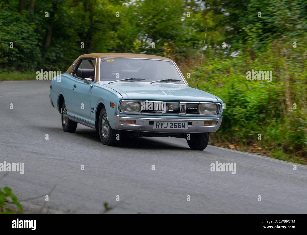 1974 Datsun 260C Coupe, classic 1970 Japanese car Stock Photo - Alamy
