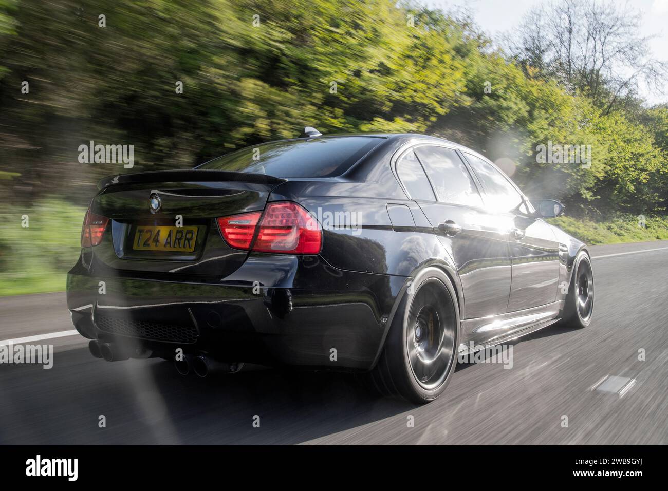 E9X (E90/E92) BMW M3 saloon performance car Stock Photo - Alamy