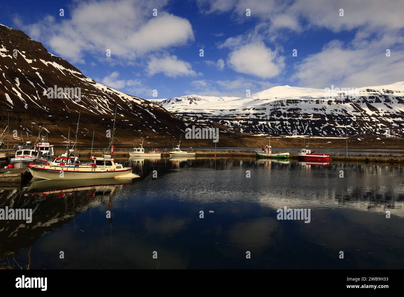 Seyðisfjörður is a town in the Eastern Region of Iceland Stock Photo - Alamy
