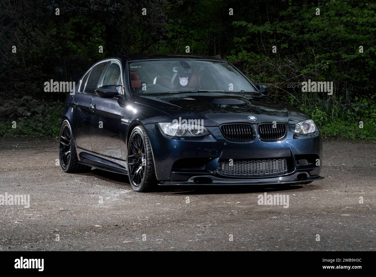 E9X (E90/E92) BMW M3 saloon performance car Stock Photo - Alamy