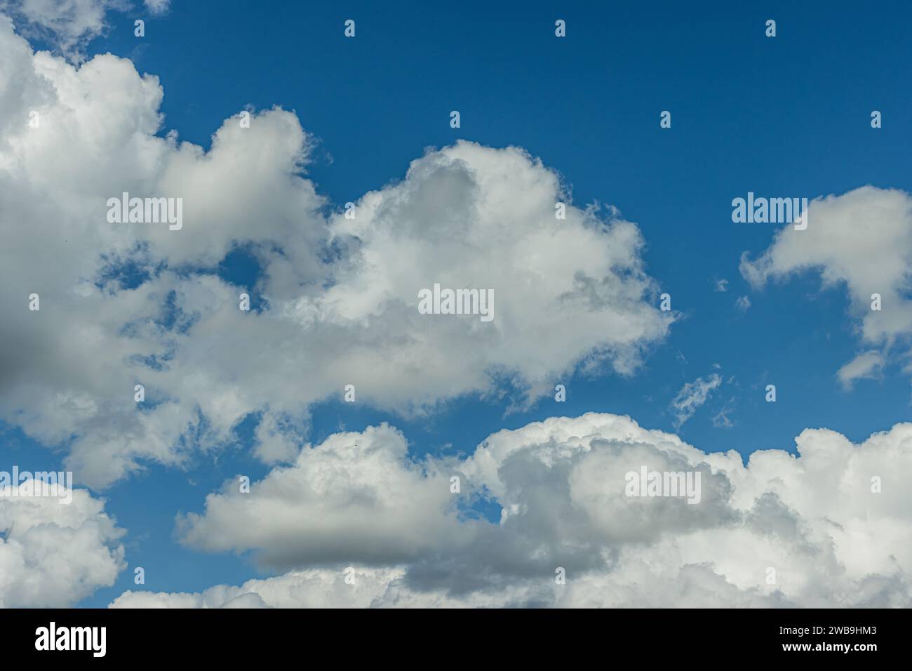 Background and textures of different and winding cloud formation in ...