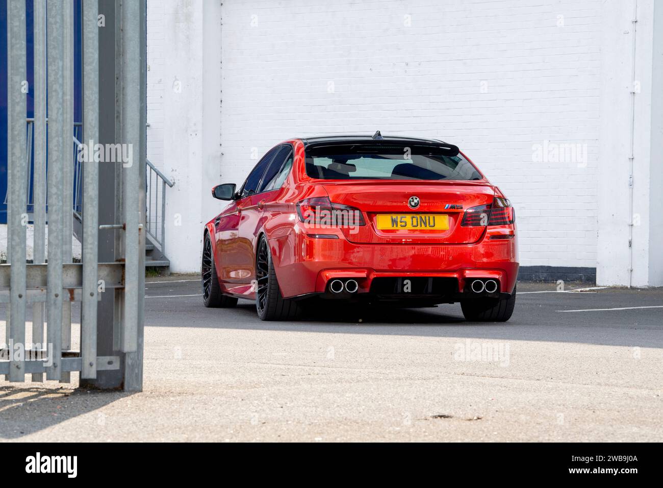 F50 BMW M5 super saloon car Stock Photo - Alamy