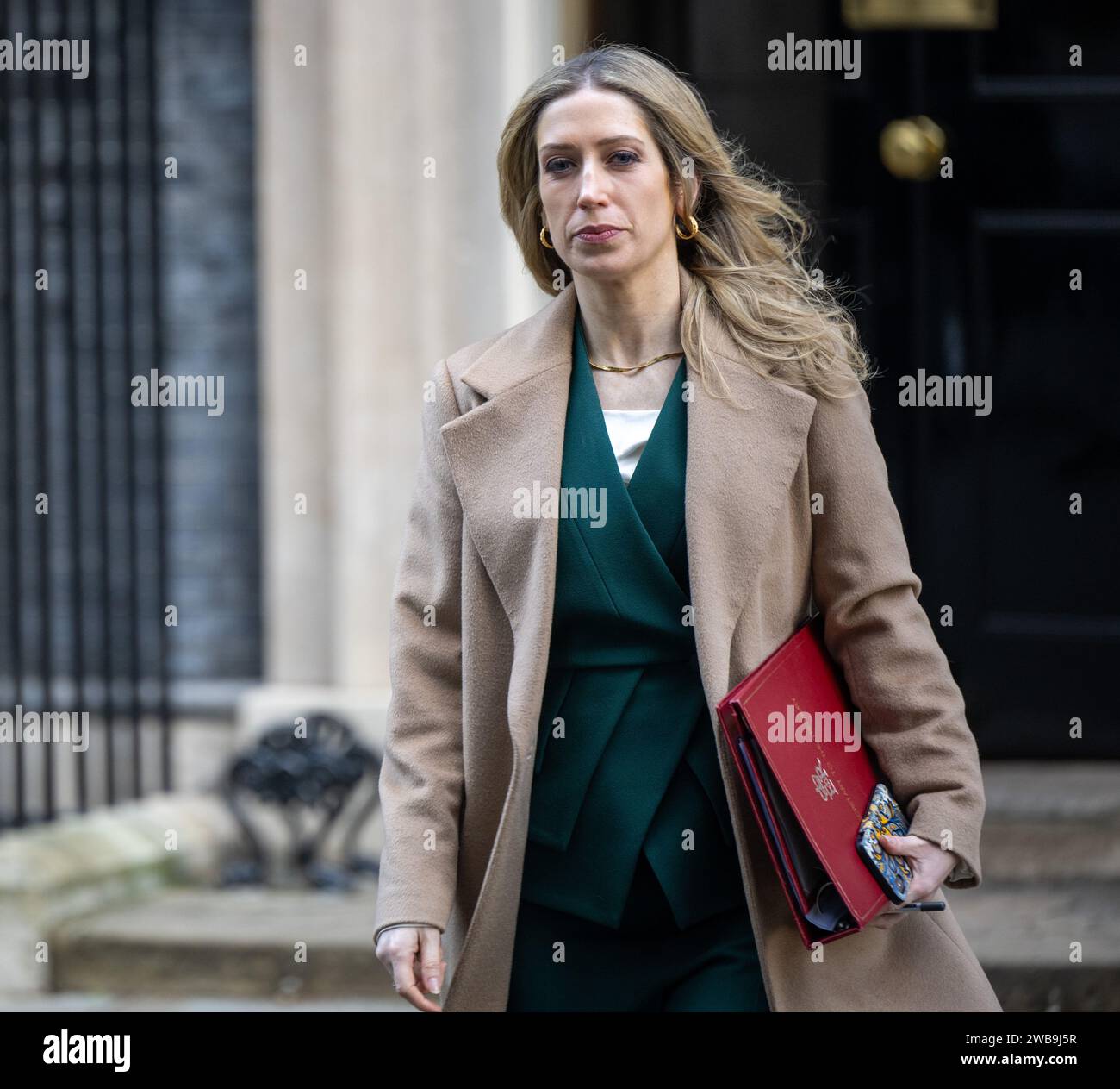 London, UK. 09th Jan, 2024. Laura Trott, Treasury Chief Secretary, at a ...
