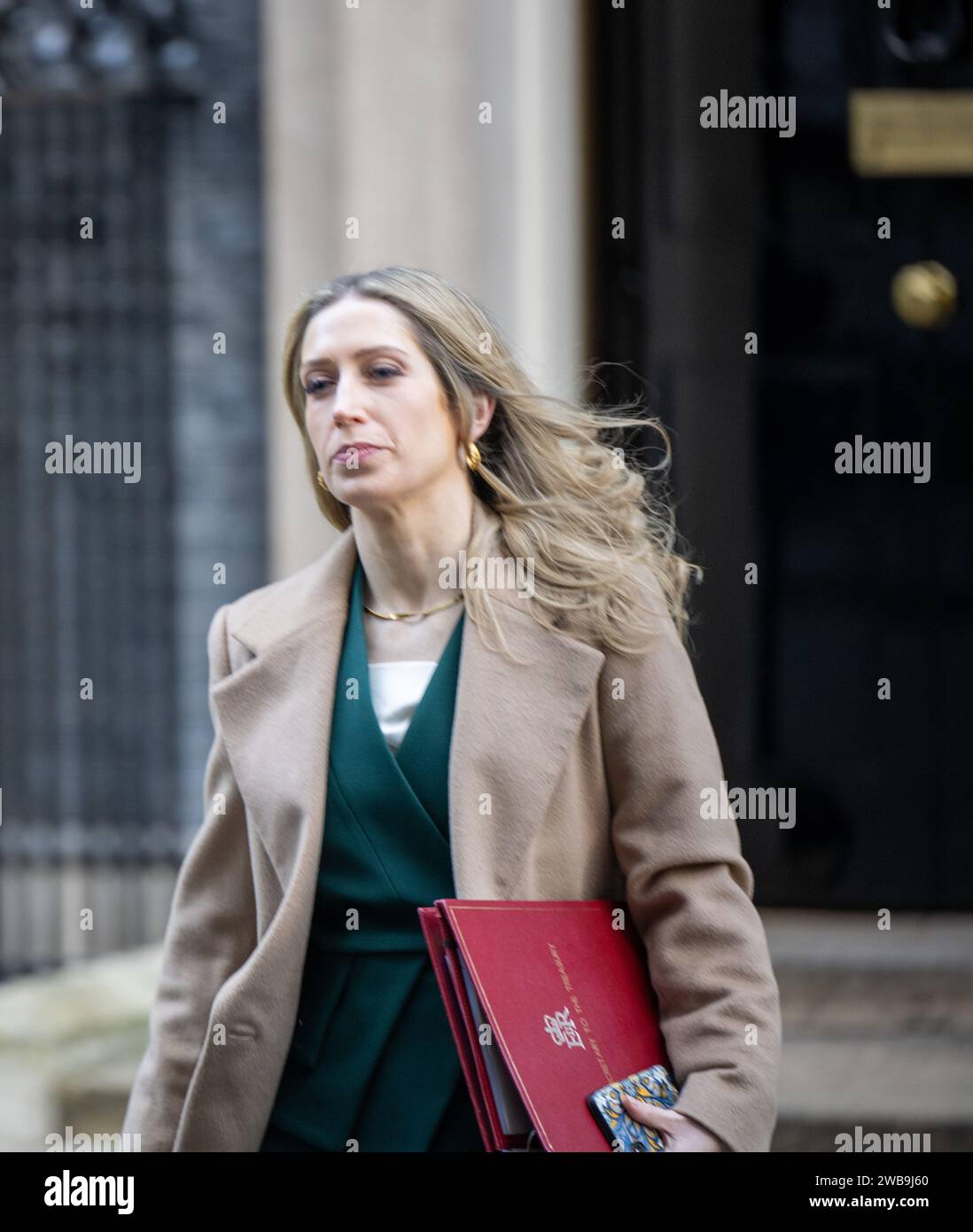 London, UK. 09th Jan, 2024. Laura Trott, Treasury Chief Secretary, at a ...