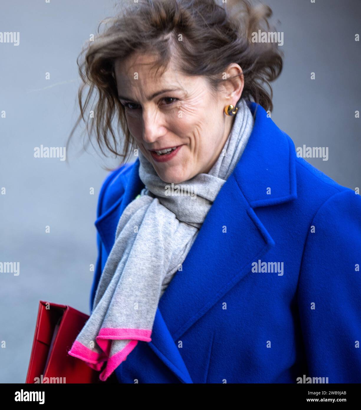 London, UK. 09th Jan, 2024. Victoria Atkins, Health Secretary at a ...