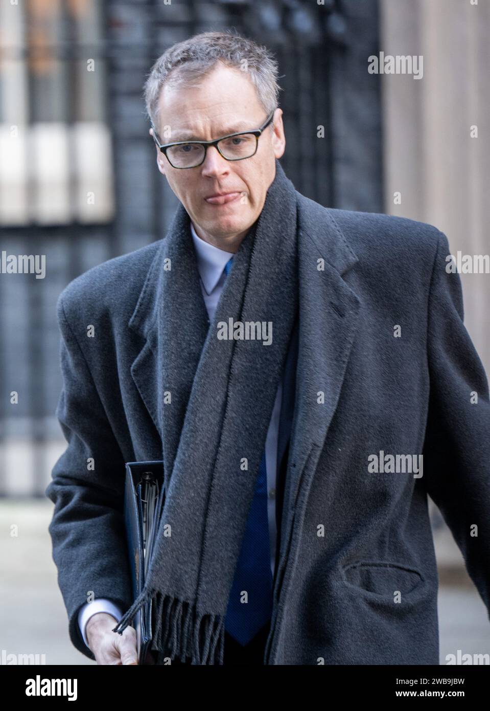 London, UK. 09th Jan, 2024. Michael Tomlinson, Illegal Migration ...