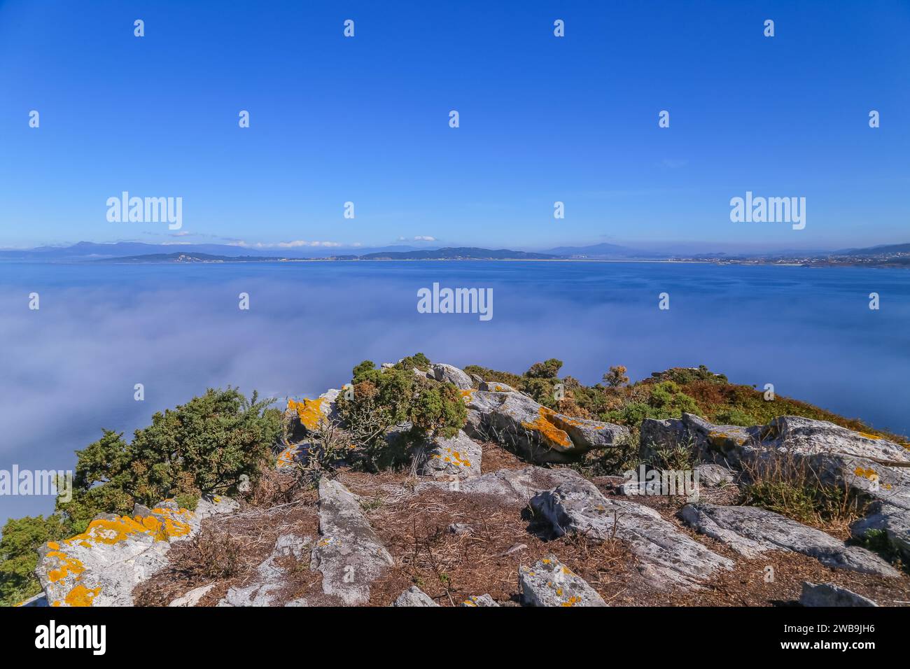 Ons island, Atlantic Islands National Park, Galicia, Spain Stock Photo ...