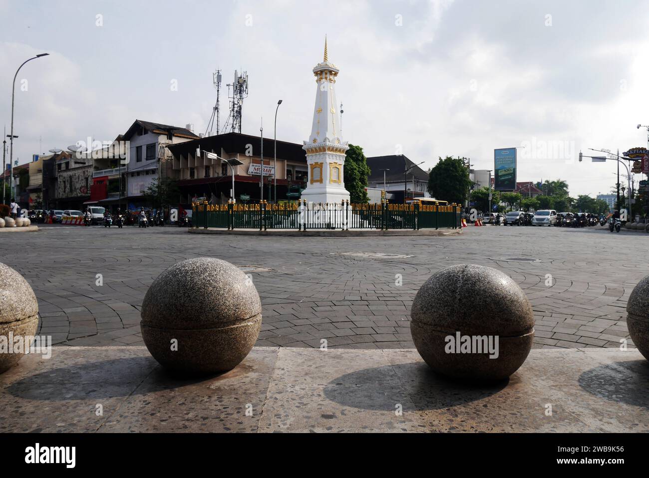 Yogyakarta, Indonesia, December 28, 2023: Tugu Jogja is an iconic ...
