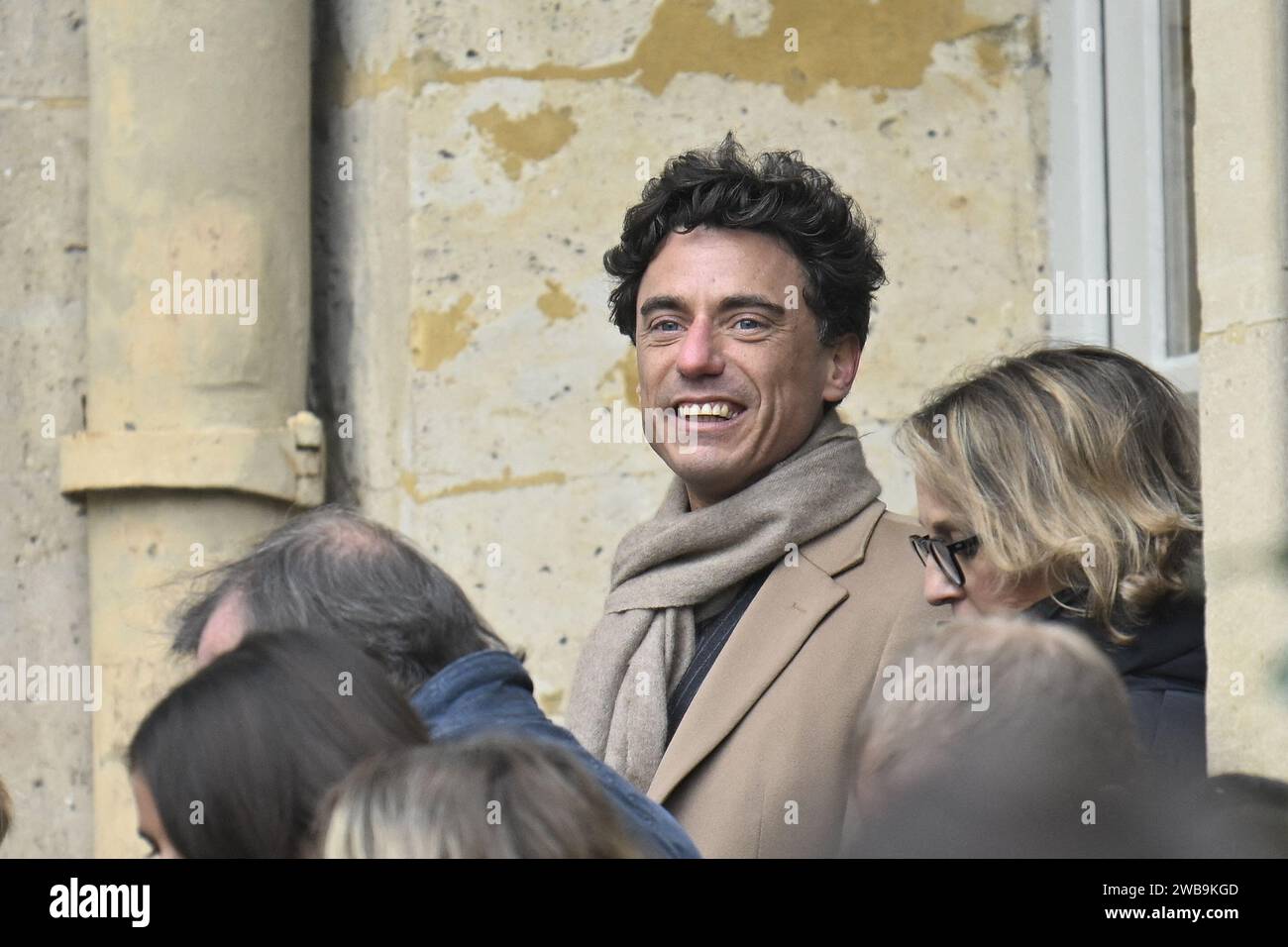 Paris, France. 09th Jan, 2024. Louis Jublin, communications advisor to ...