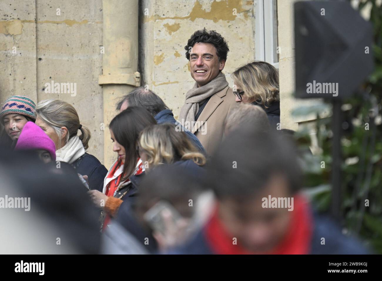 Paris, France. 09th Jan, 2024. Louis Jublin, communications advisor to ...