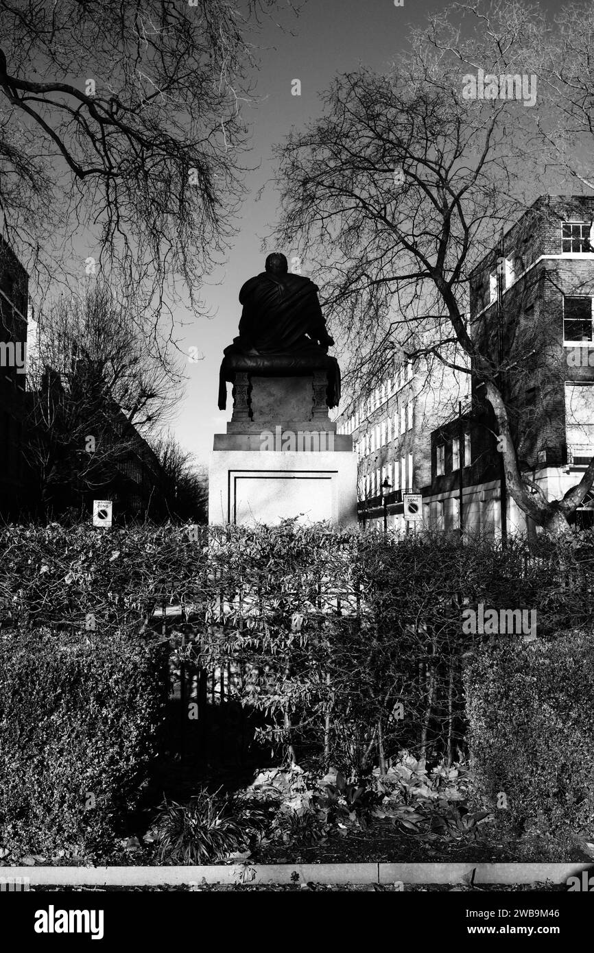 Charles James Fox Statue Stock Photo - Alamy