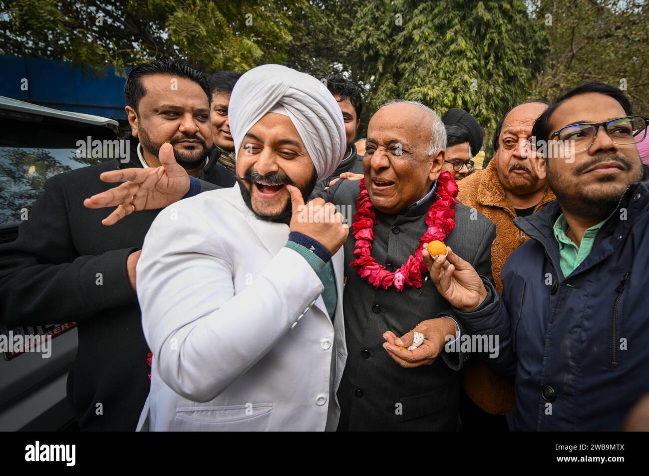 New Delhi, India. 08th Jan, 2024. NEW DELHI, INDIA - JANUARY 8: ND ...