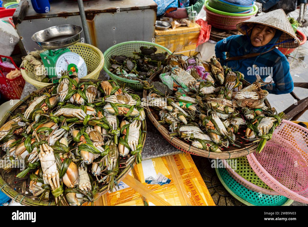 The Hoi An fish market Stock Photo - Alamy