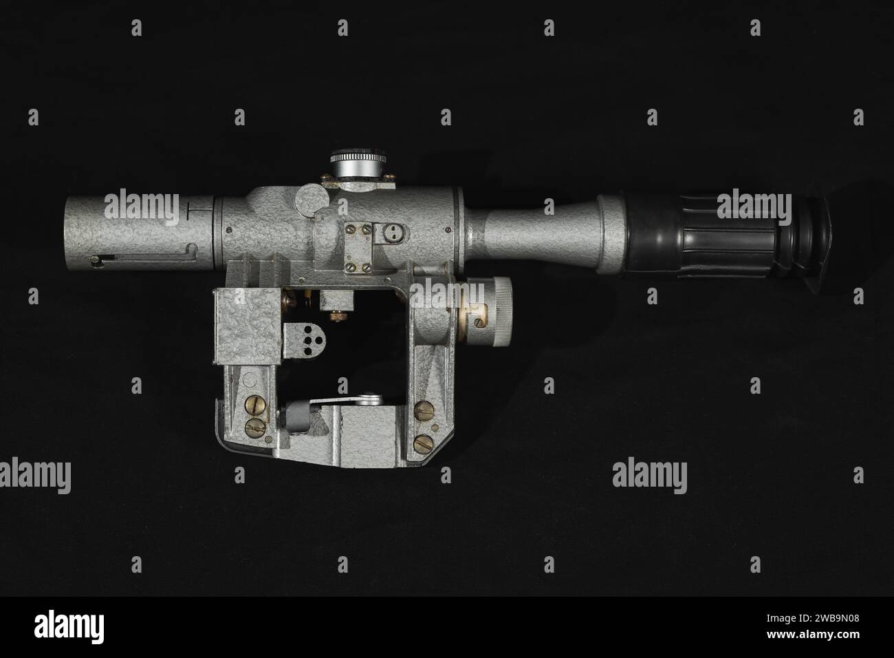 Soviet military optical sight, close up photo. High quality photo Stock ...