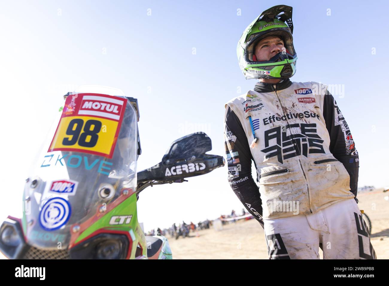 KLEIN Mason (usa), Korr Offroad Racing, Kove, Moto, portrait during the ...