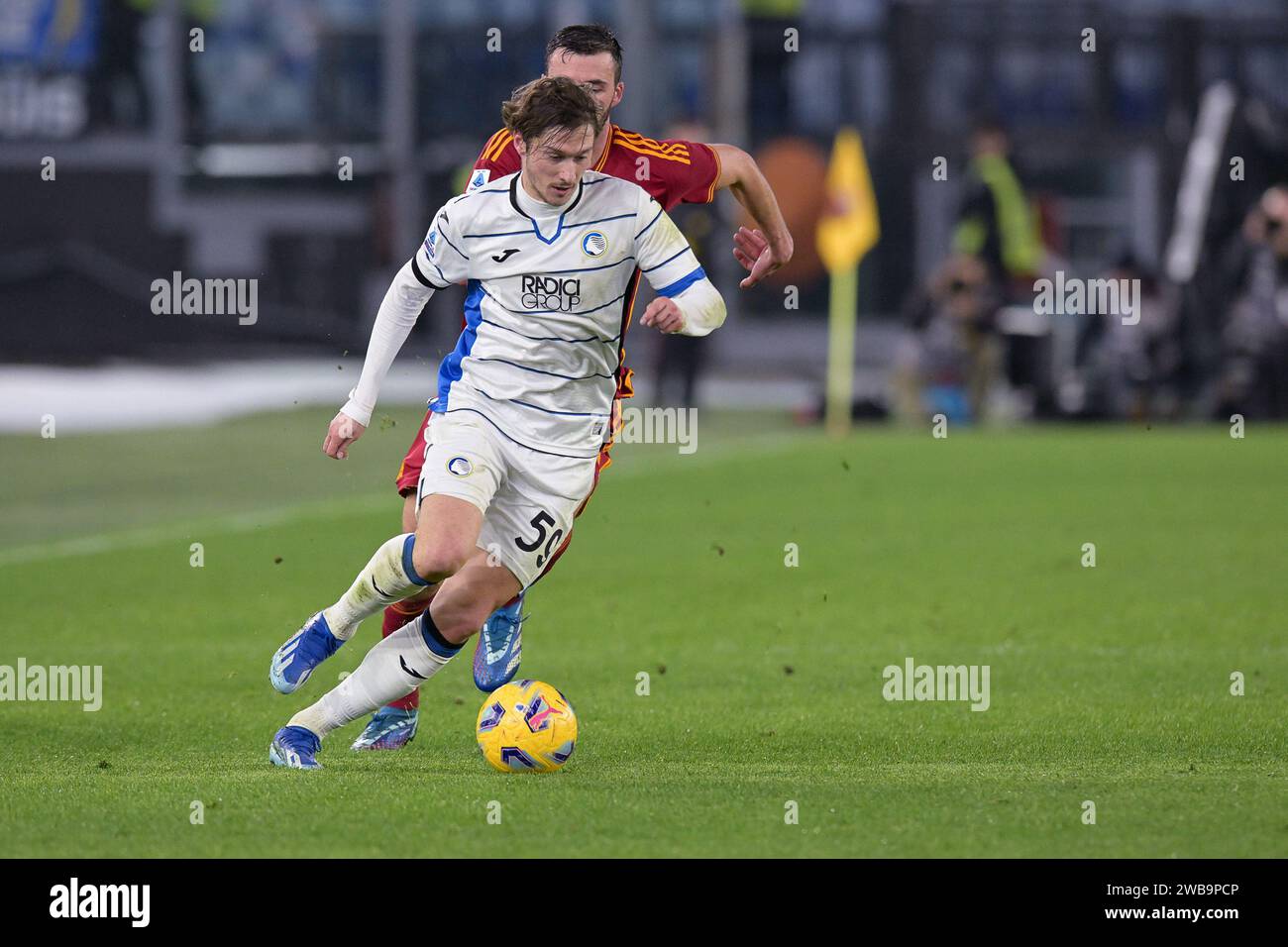 Aleksey Miranchuk of Atalanta BC during Serie A Football Match, Roma vs ...