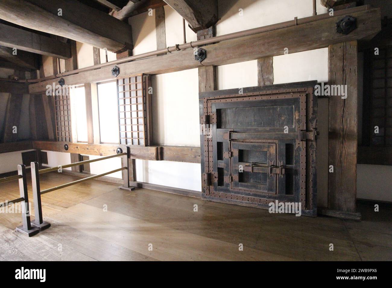 Inside of Himeji Castle in Himeji, Japan Stock Photo - Alamy