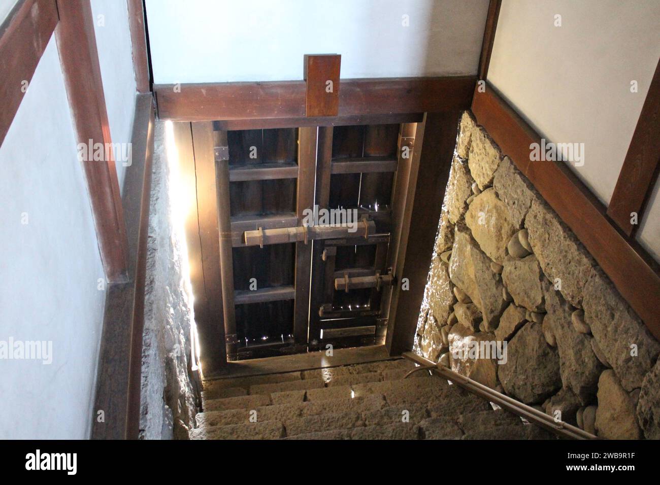 Nishinomaru Nagatsubone Hallway in Himeji Castle in Himeji, Japan Stock ...