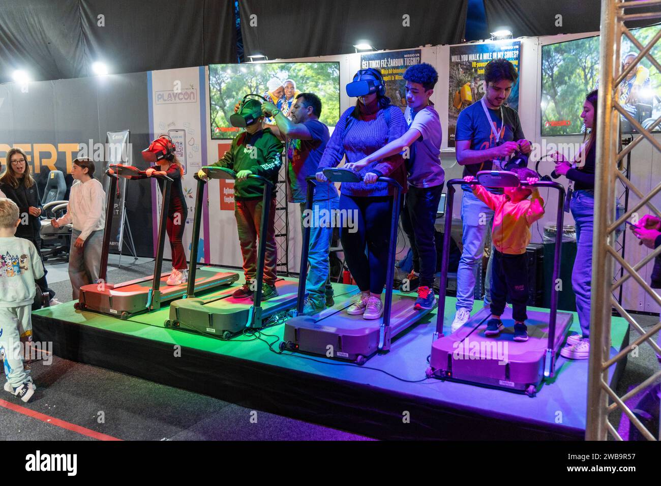 Malta - December 3, 2023: Impressions of Playcon 2023 in Malta, the ...