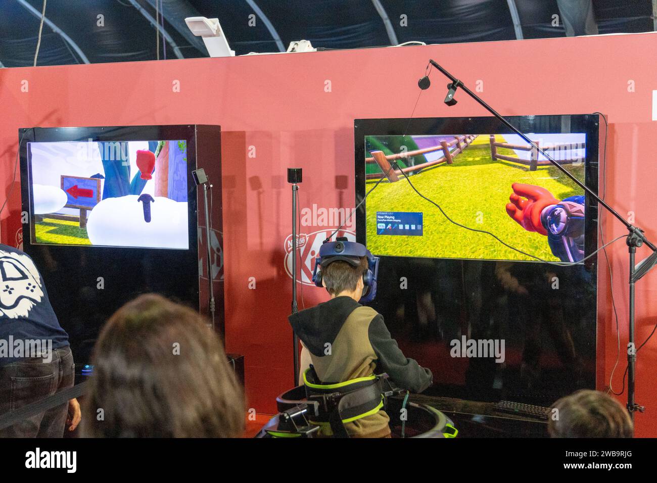 Malta - December 3, 2023: Impressions of Playcon 2023 in Malta, the ...